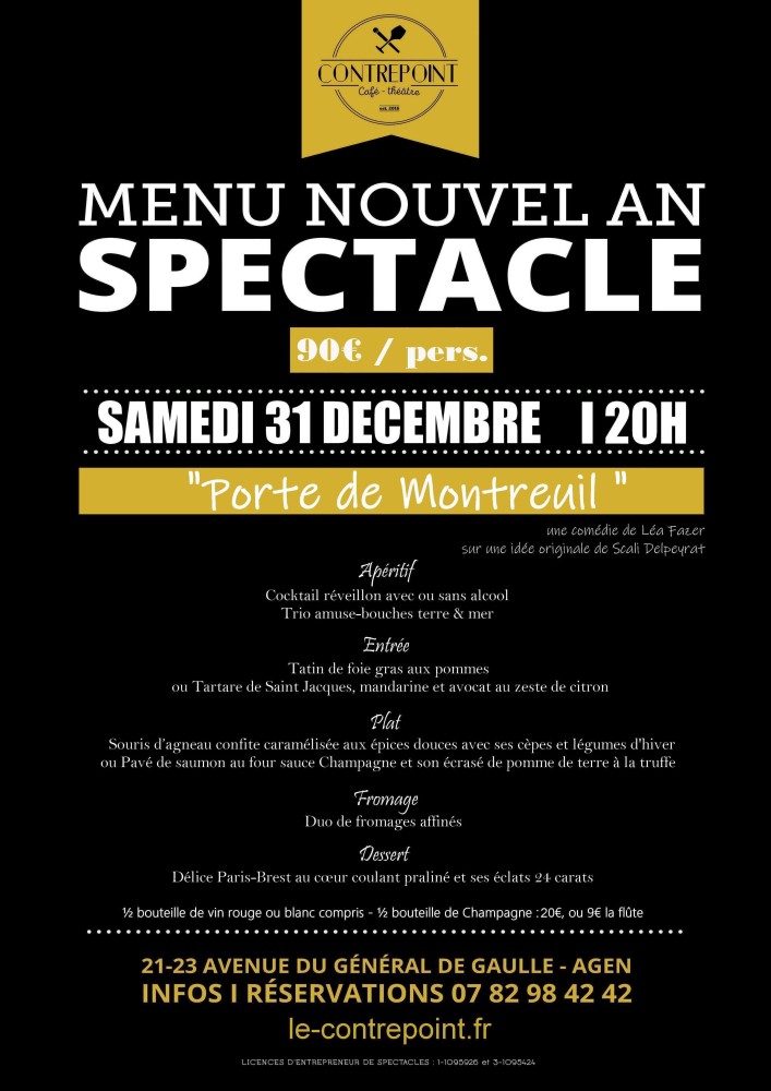 Le Contrepoint Café - Théâtre à Agen